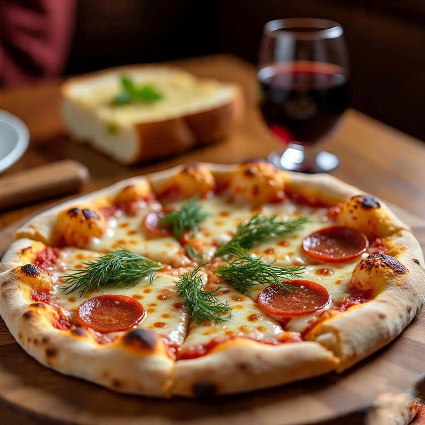 The Unexpected Marriage of Salmon and Dill on Pizza That Nobody Saw ...